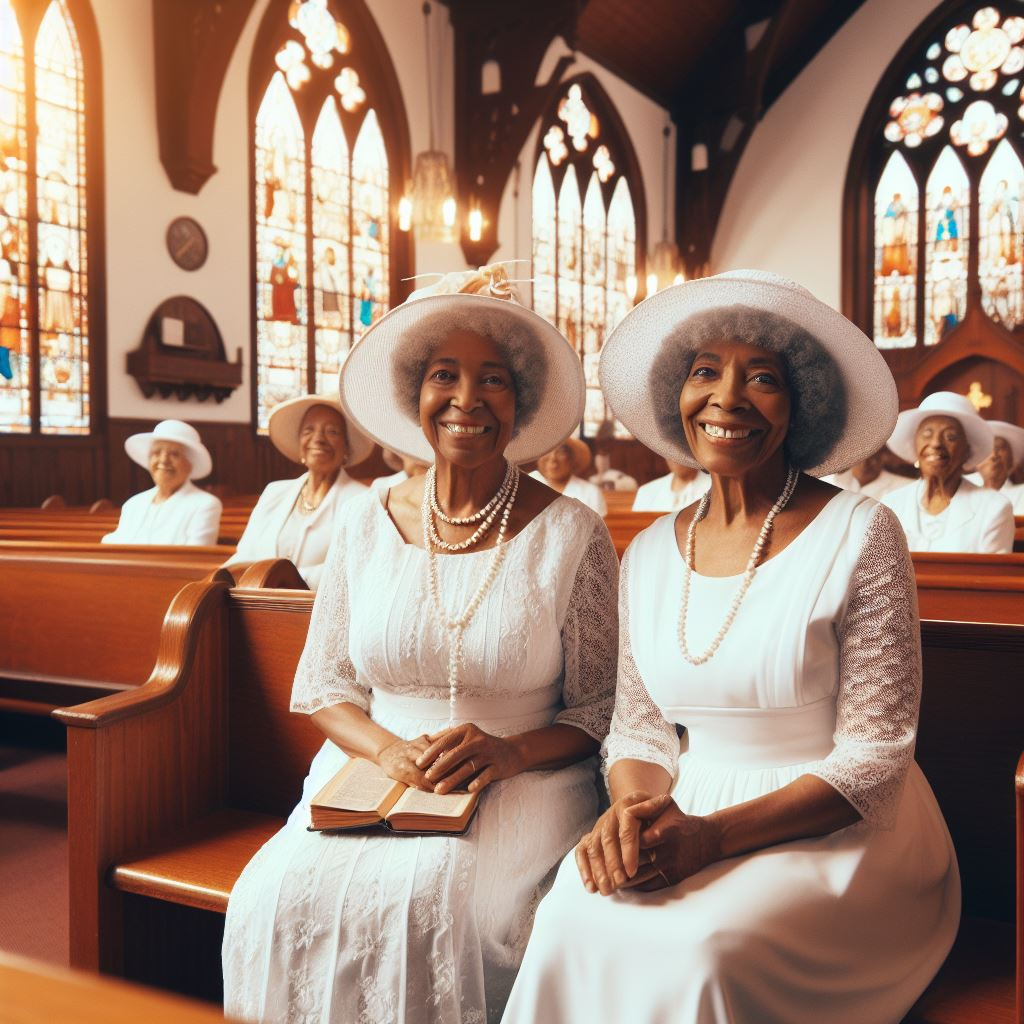 African American Church Ladies